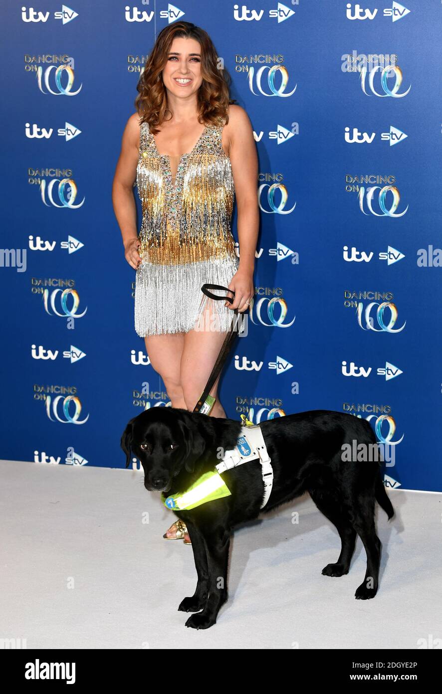 Libby Clegg attending the Dancing on Ice 2020 launch held at Bovingdon ...