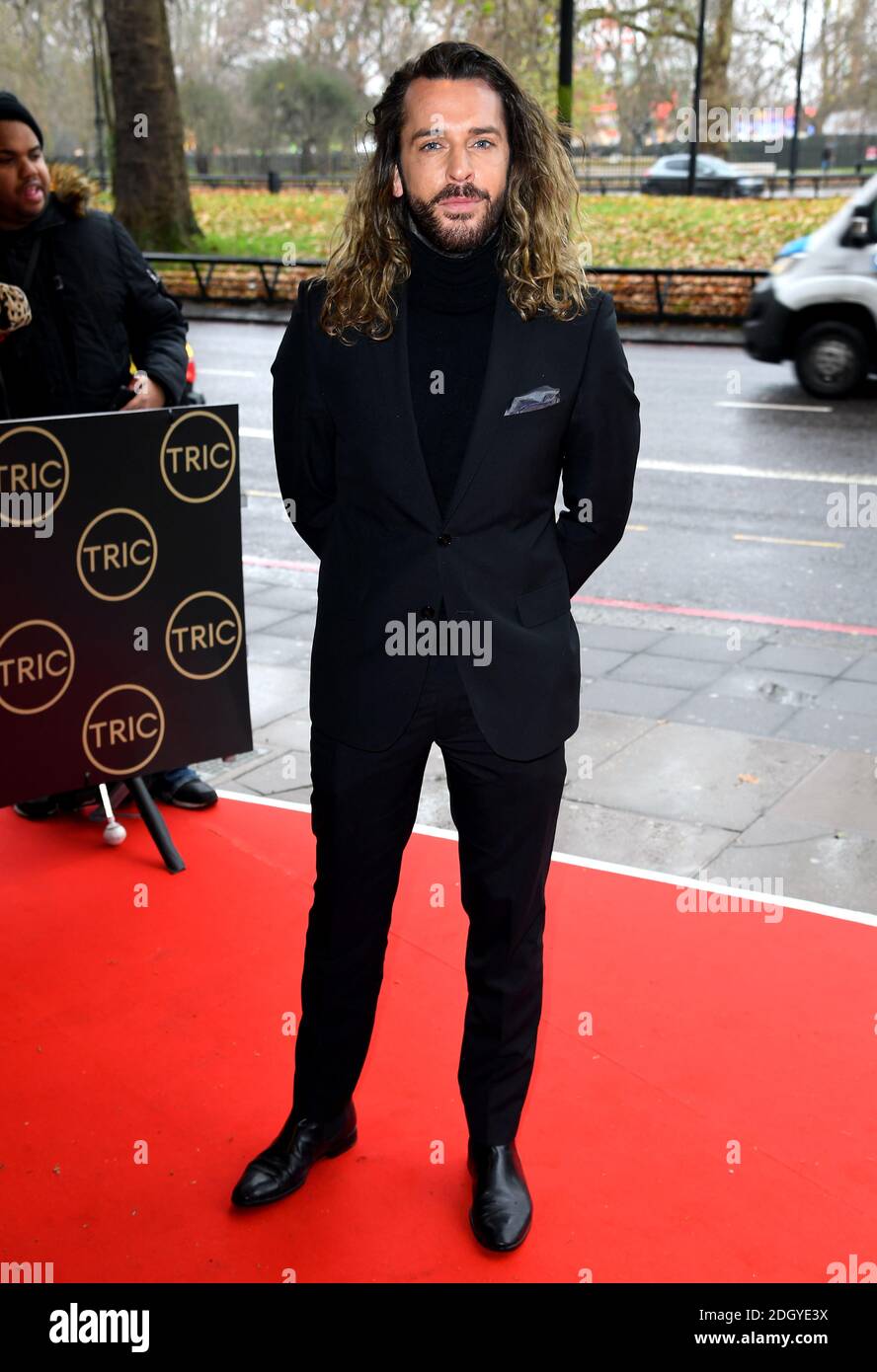 Pete Wicks attending the Television and Radio Club Christmas lunch at ...