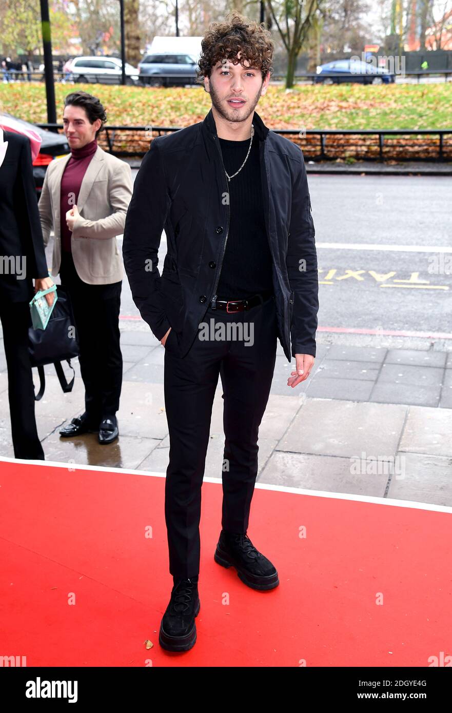 Eyal Booker attending the Television and Radio Club Christmas lunch at ...