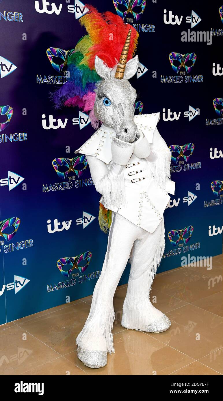 Masked singer unicorn hi-res stock photography and images - Alamy