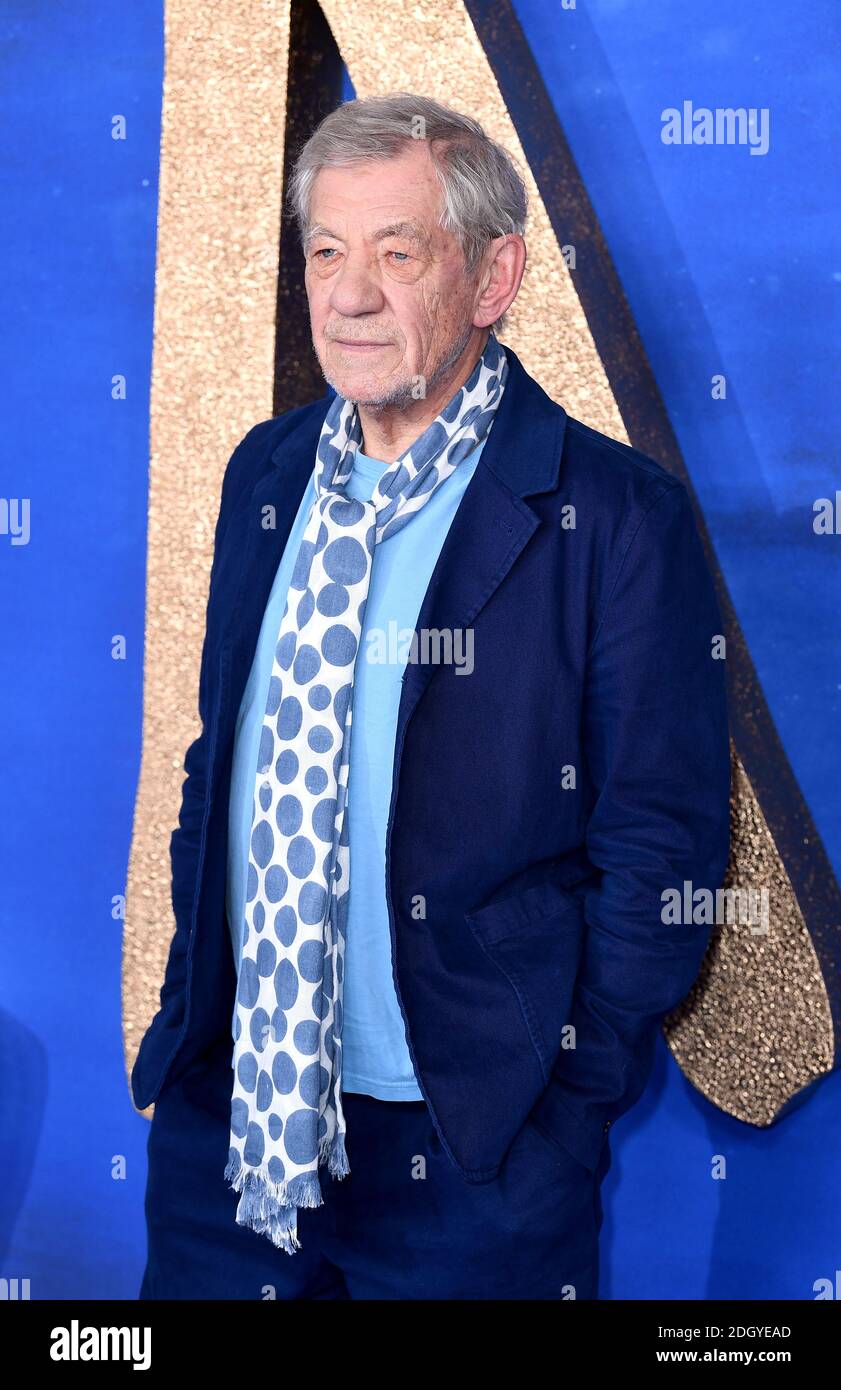 Sir Ian McKellen attending the Cats photocall at The Corinthia Hotel ...