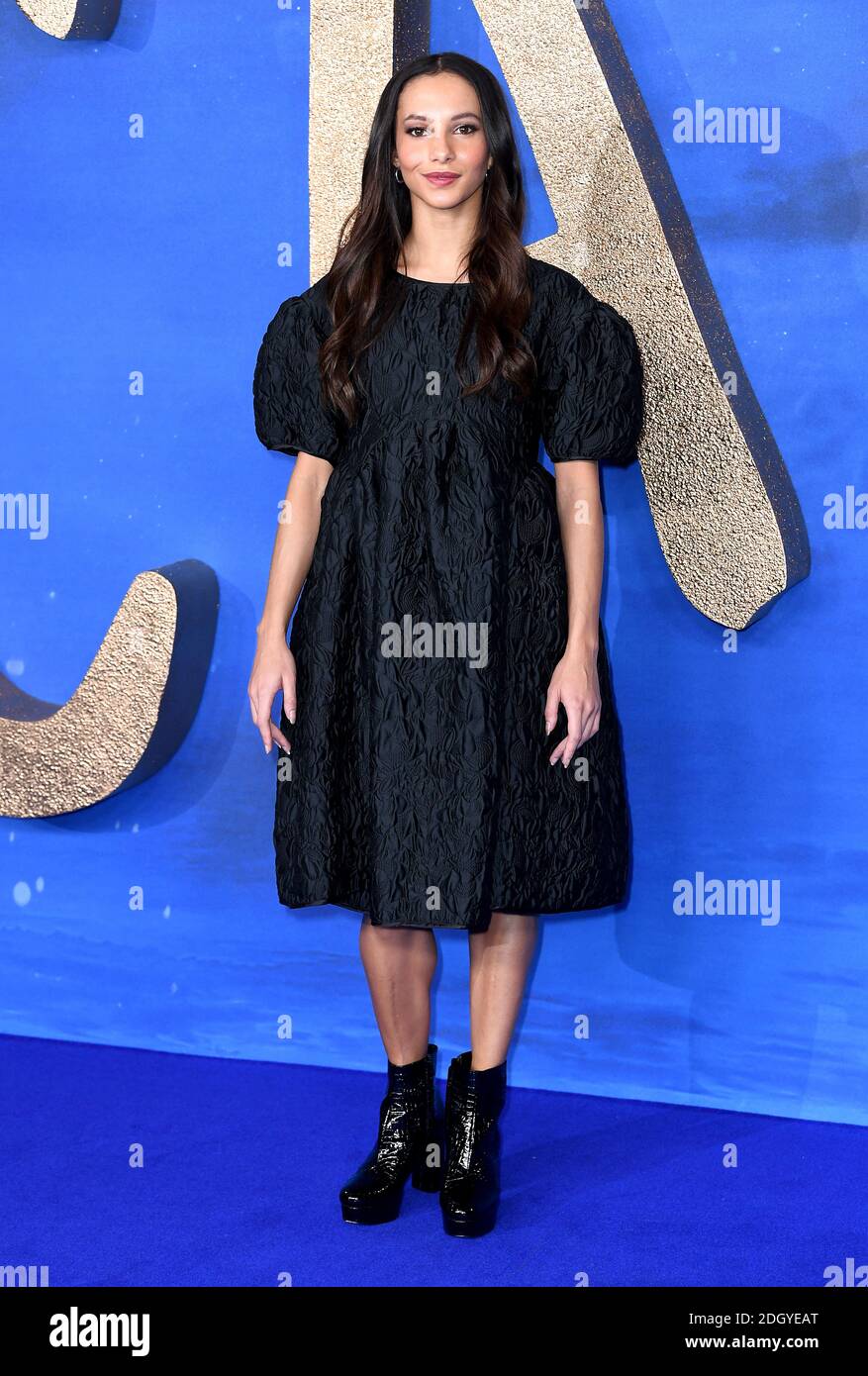 Francesca Hayward attending the Cats photocall at The Corinthia Hotel ...