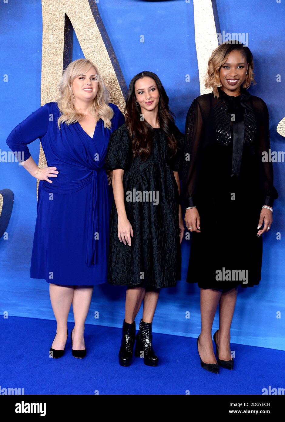 Rebel Wilson, Francesca Hayward and Jennifer Hudson attending the Cats ...