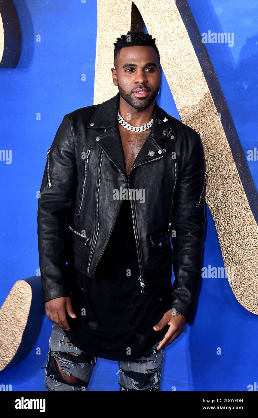 Jason Derulo attending the Cats photocall at The Corinthia Hotel ...