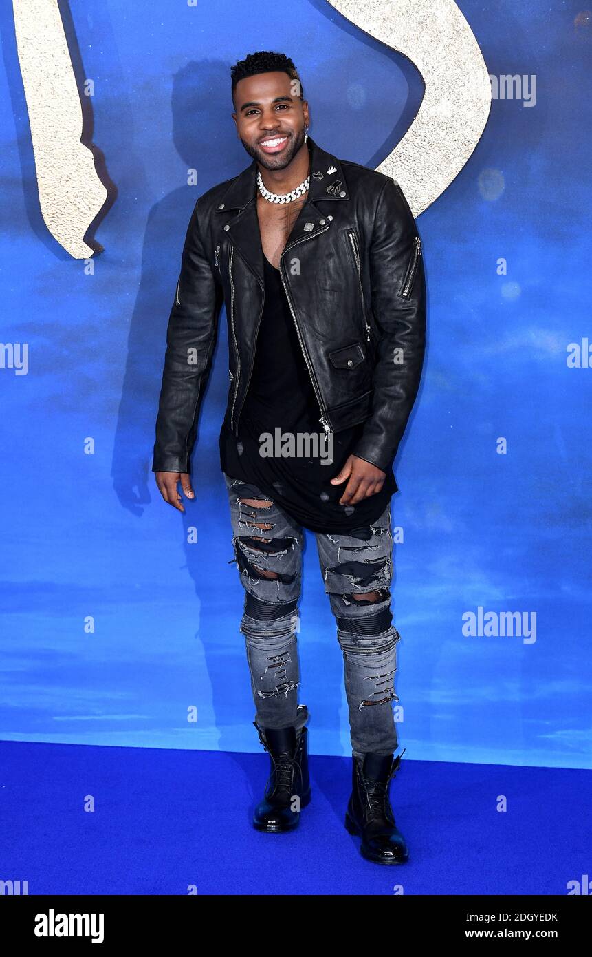 Jason Derulo attending the Cats photocall at The Corinthia Hotel ...