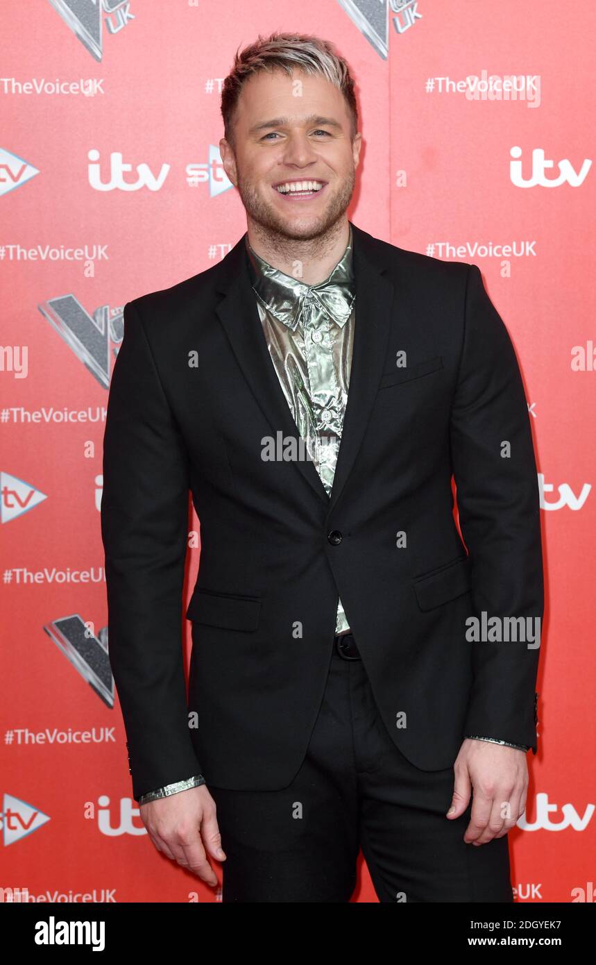 Olly Murs attending the Voice UK Series 9 launch held at The Soho Hotel ...