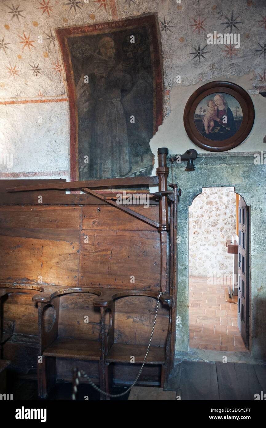 Greccio sanctuary hi-res stock photography and images - Alamy