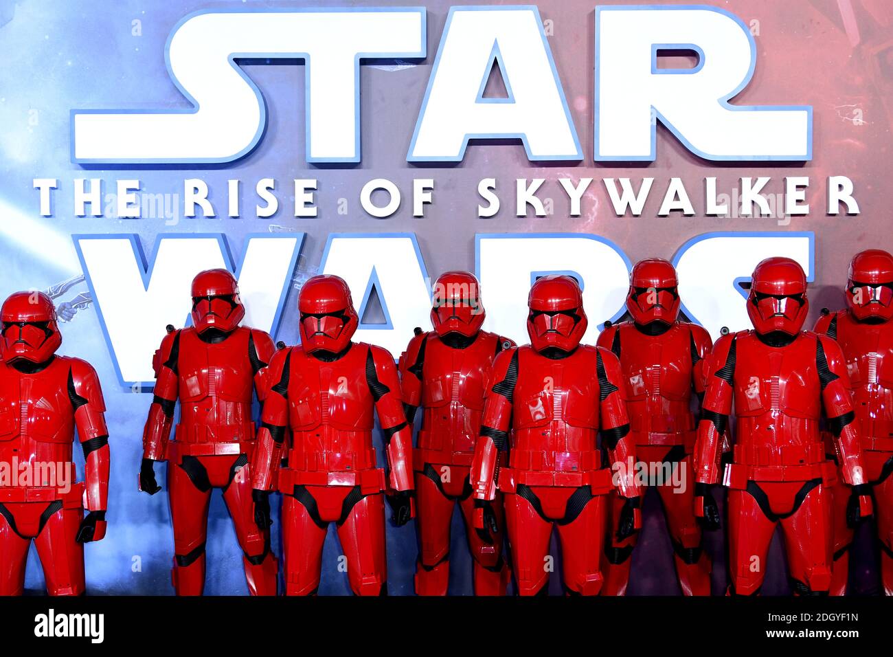 Sith Troopers attending the Premiere of Star Wars: The Rise of ...