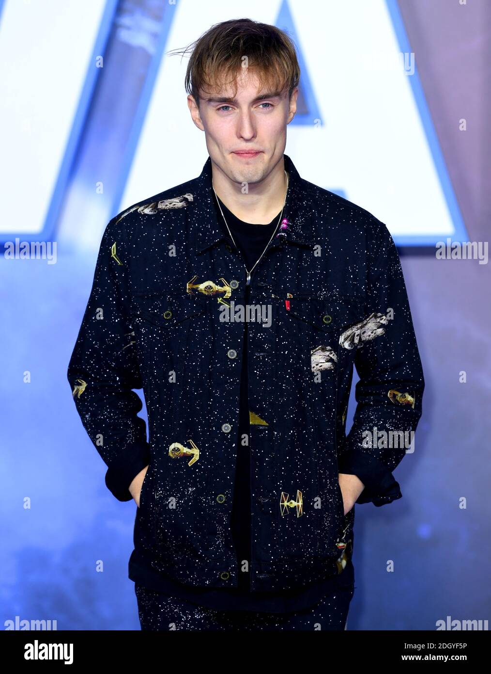 Sam Fender attending the Premiere of Star Wars: The Rise of Skywalker ...