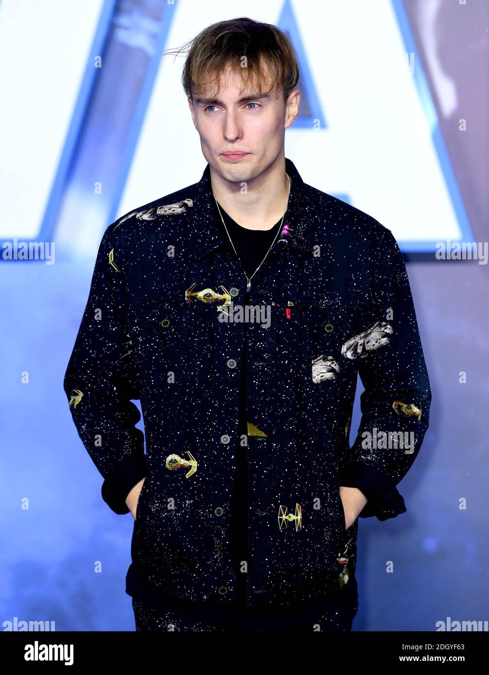 Sam Fender attending the Premiere of Star Wars: The Rise of Skywalker ...