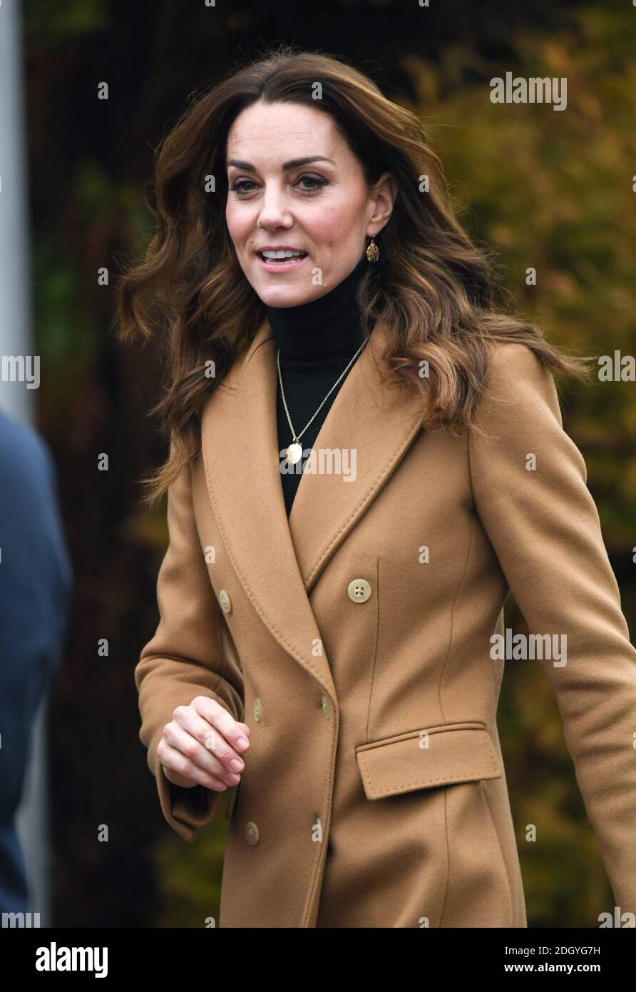 The Duchess of Cambridge at HMP Send in Surrey where she met both ...