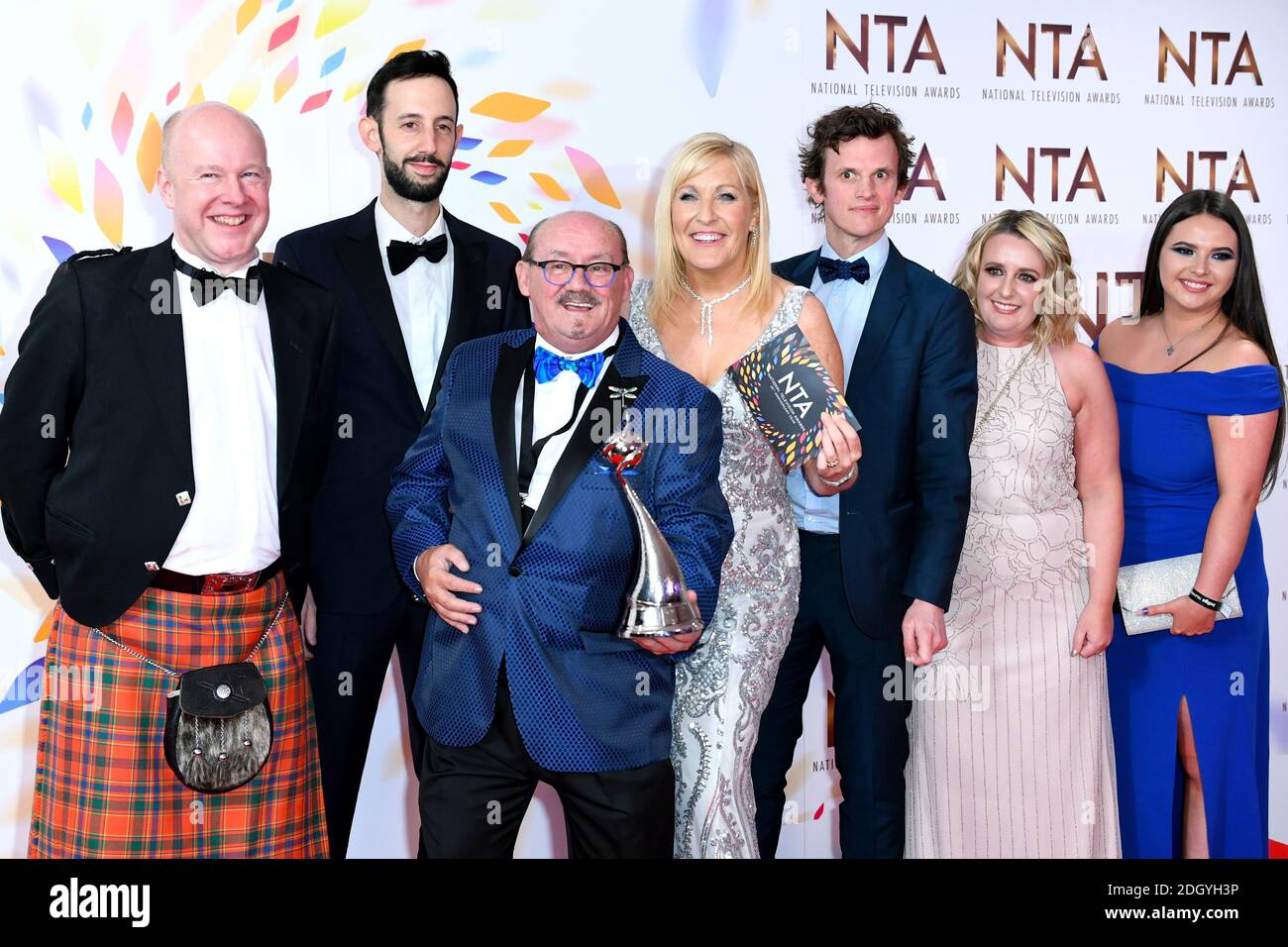 Brendan O'Carroll and Jennifer Gibney and cast of Mrs Brown's Boys with ...