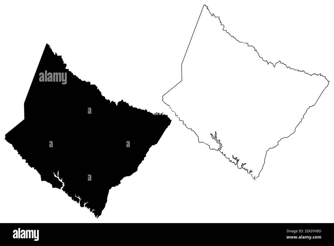Map of laurens hi-res stock photography and images - Alamy