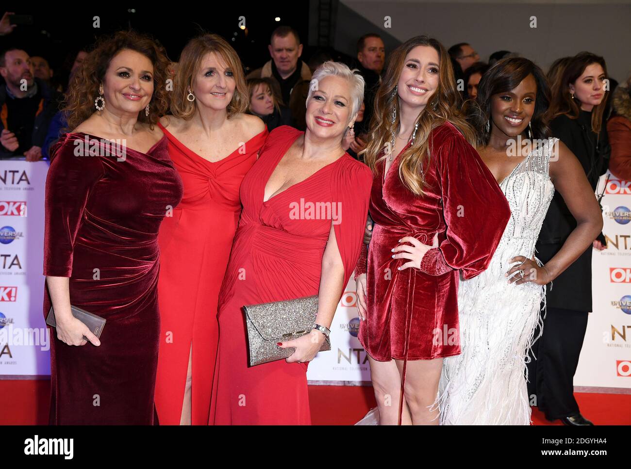 Nadia Sawalha, Kaye Adams, Denise Welch, Stacey Solomon and Kelle Bryan ...