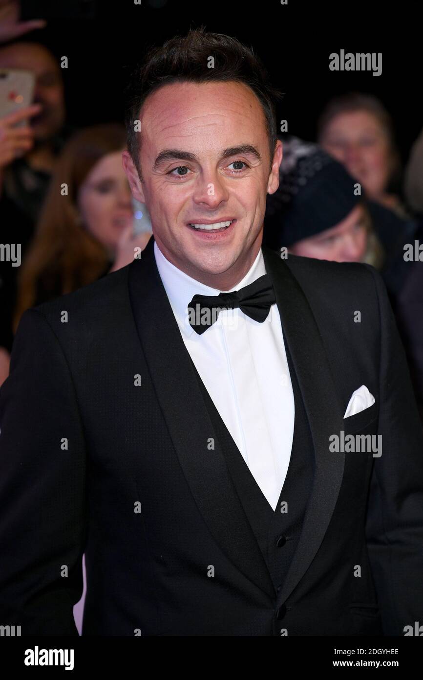 Anthony McPartlin attending the National Television Awards 2020 held at ...