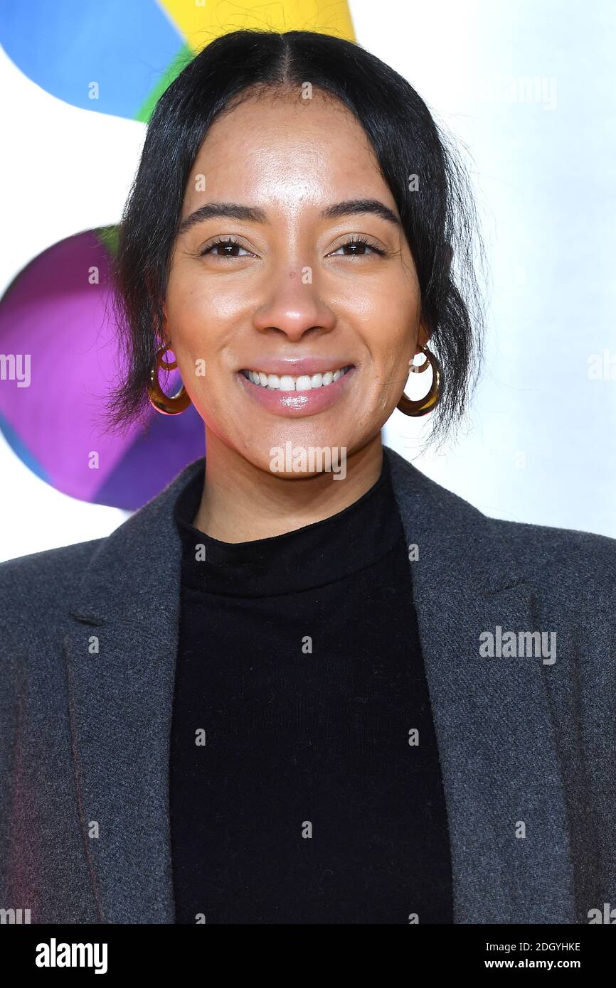 Yasmin Evans attending the Birds of Prey World Premiere held at The ...