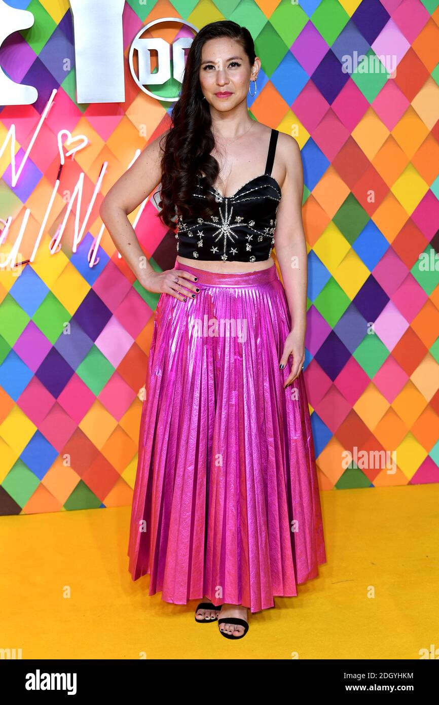 Christina Hodson attending the Birds of Prey World Premiere held at The ...