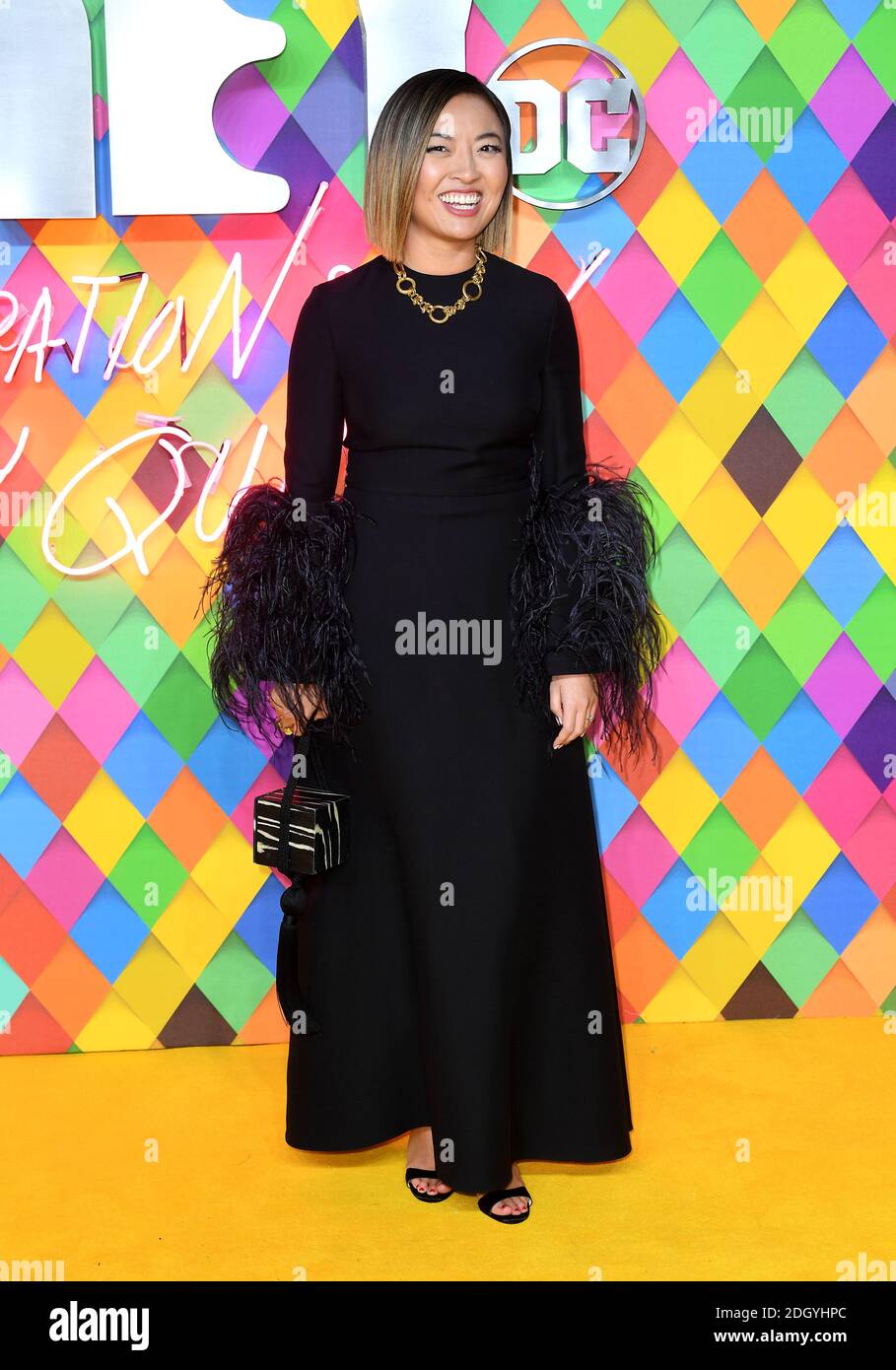 Cathy Yan attending the Birds of Prey World Premiere held at The Odeon ...