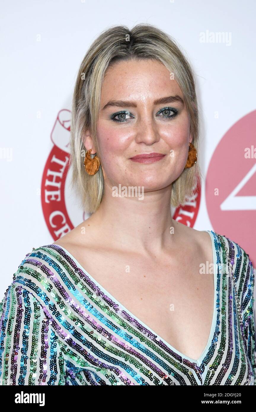 Megan Shandley arriving at the Critics Circle Film Awards 2020, The May ...