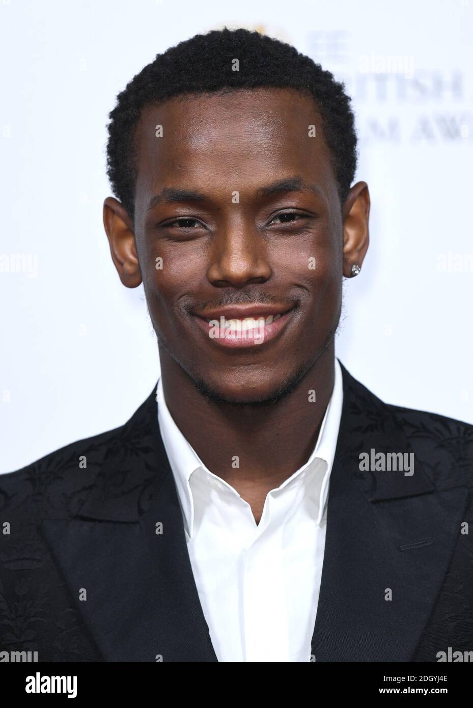 Micheal Ward attending The British Academy Film Awards Nominees' Party ...