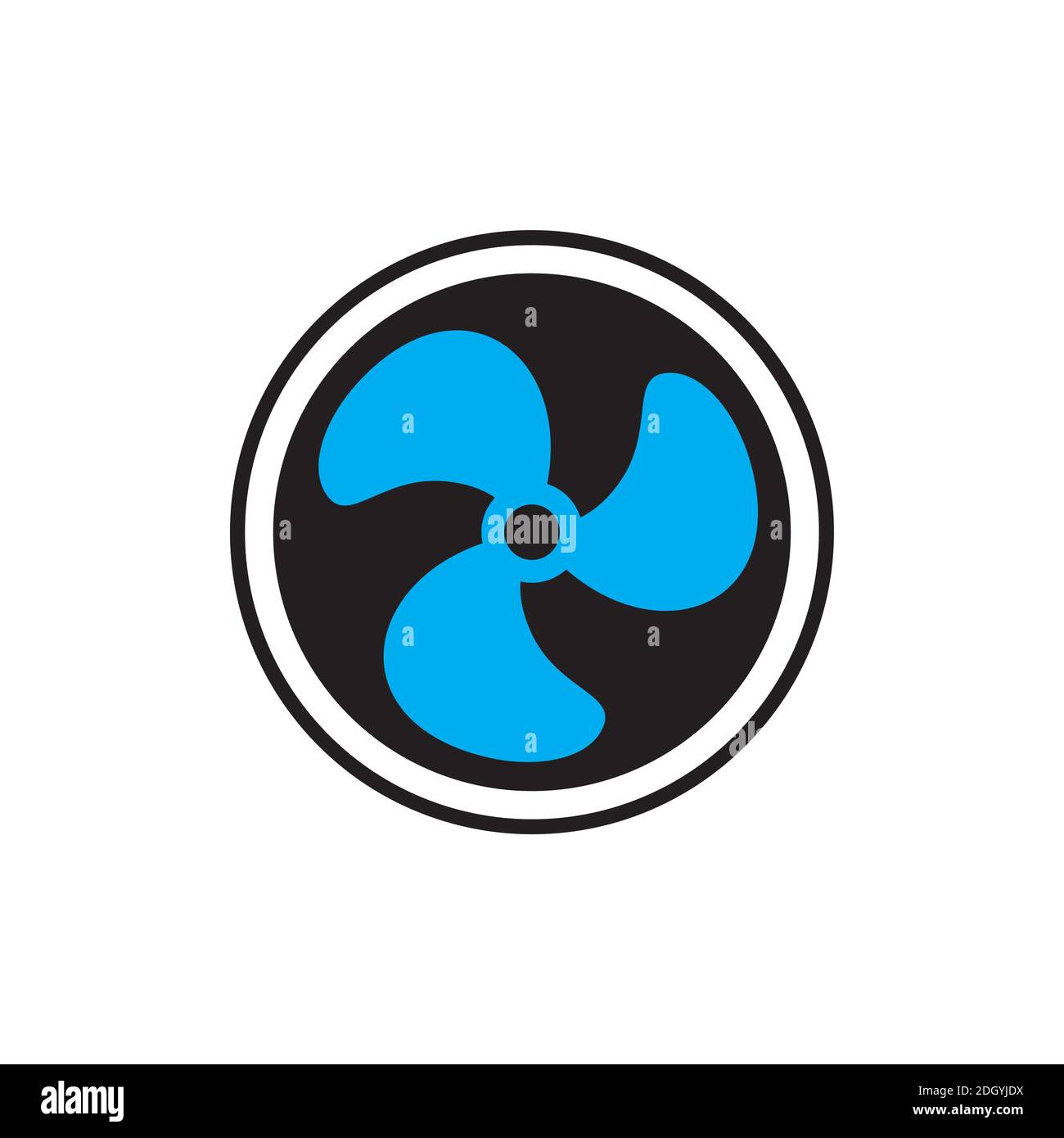 Fan Logo sign design illustration Stock Vector Image & Art - Alamy