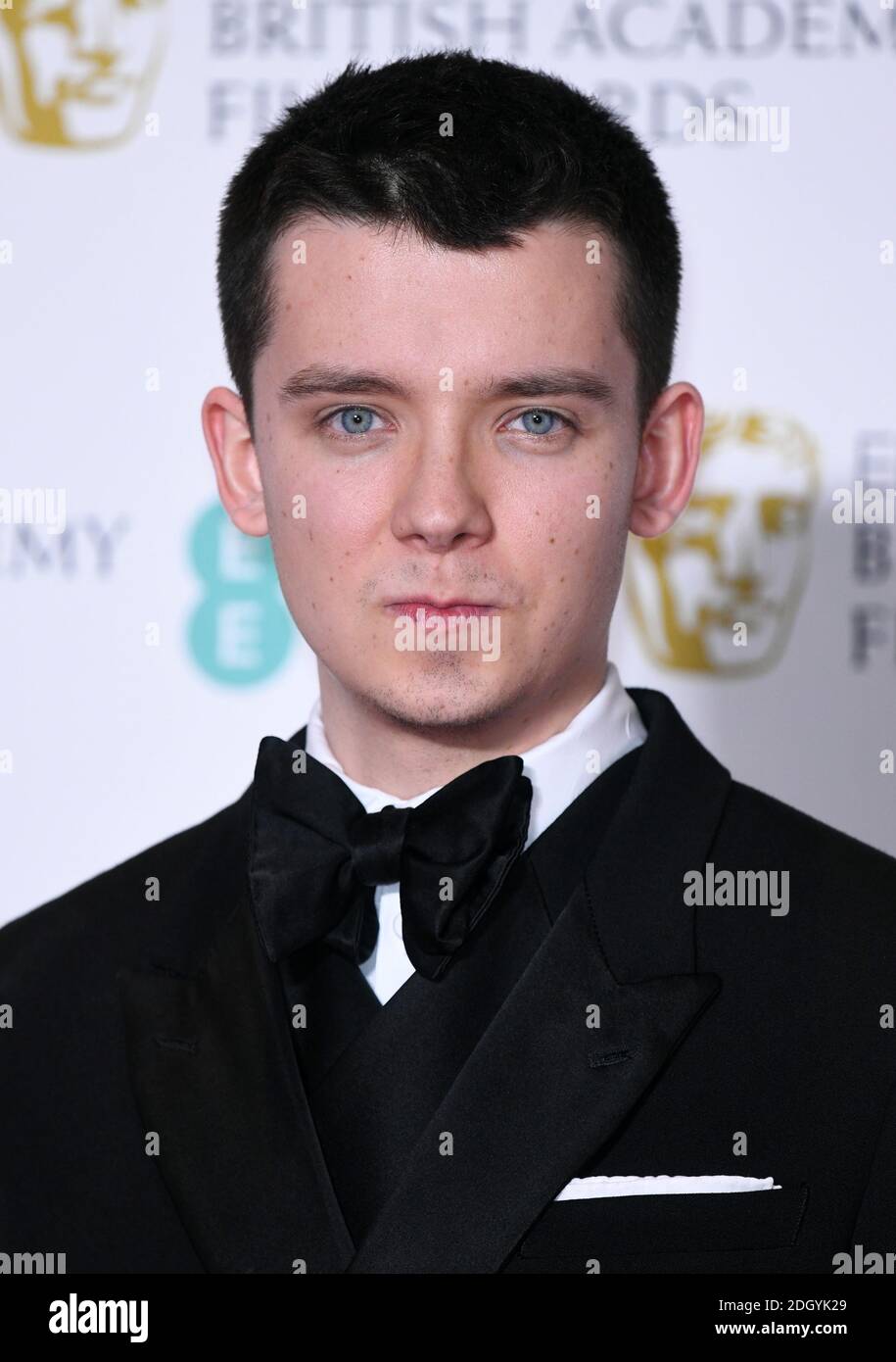 Asa Butterfield at the 73rd British Academy Film Awards held at the ...