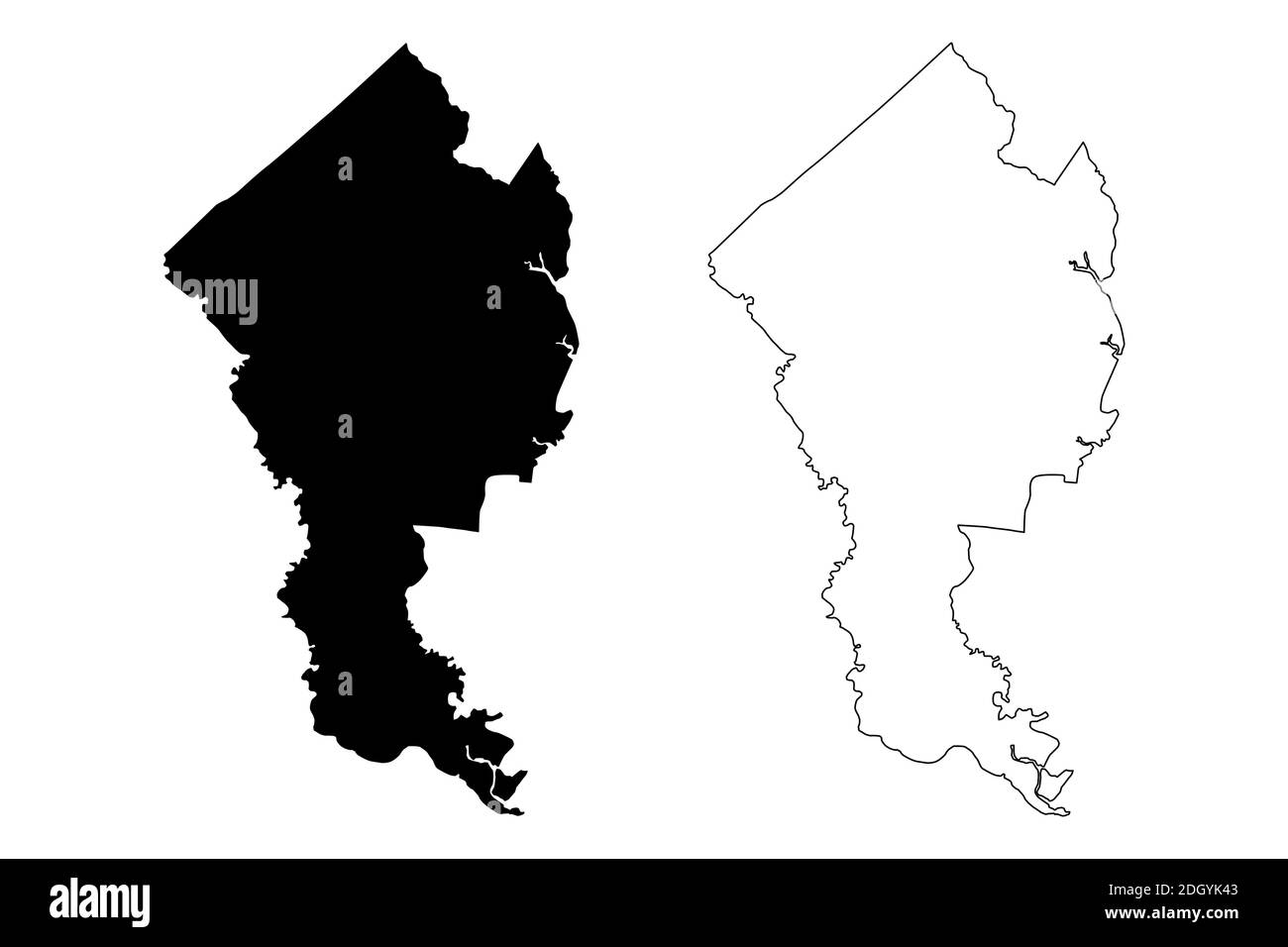 Jasper County, State of South Carolina (U.S. county, United States of ...
