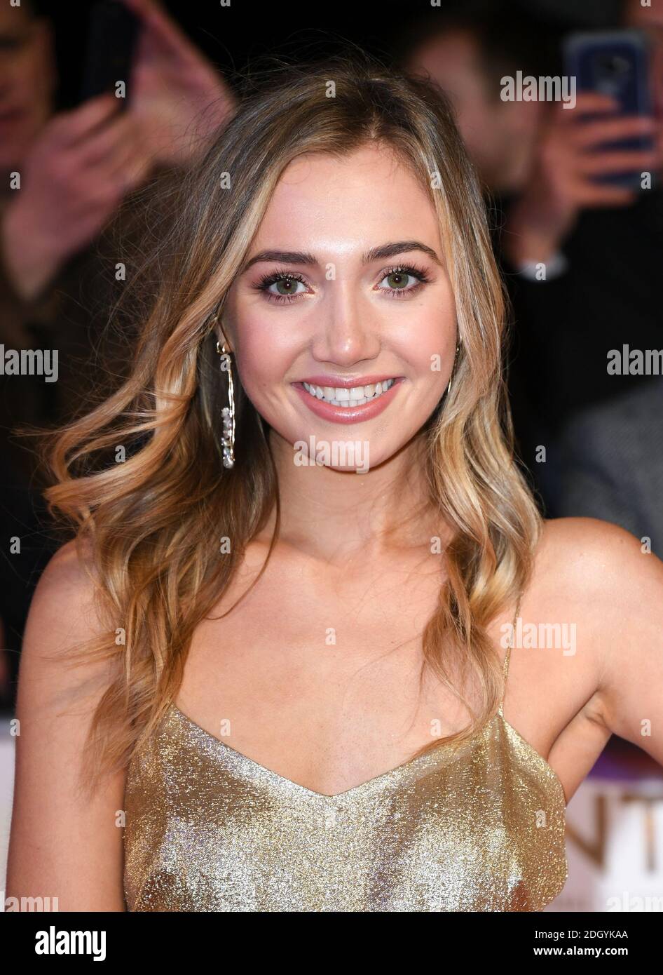 Tilly Keeper attending the National Television Awards 2020 held at the ...