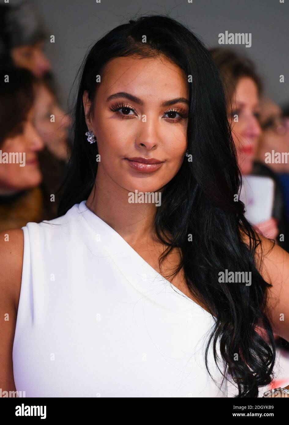 Maya Jama attending the National Television Awards 2020 held at the O2 ...