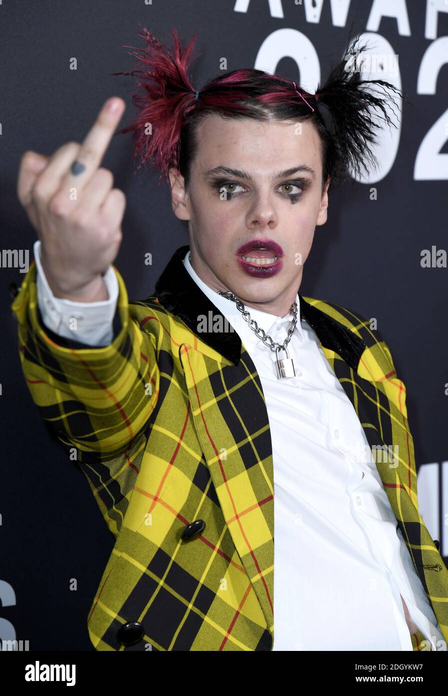 YUNGBLUD attending the NME Awards 2020 held at The O2 Academy, Brixton ...