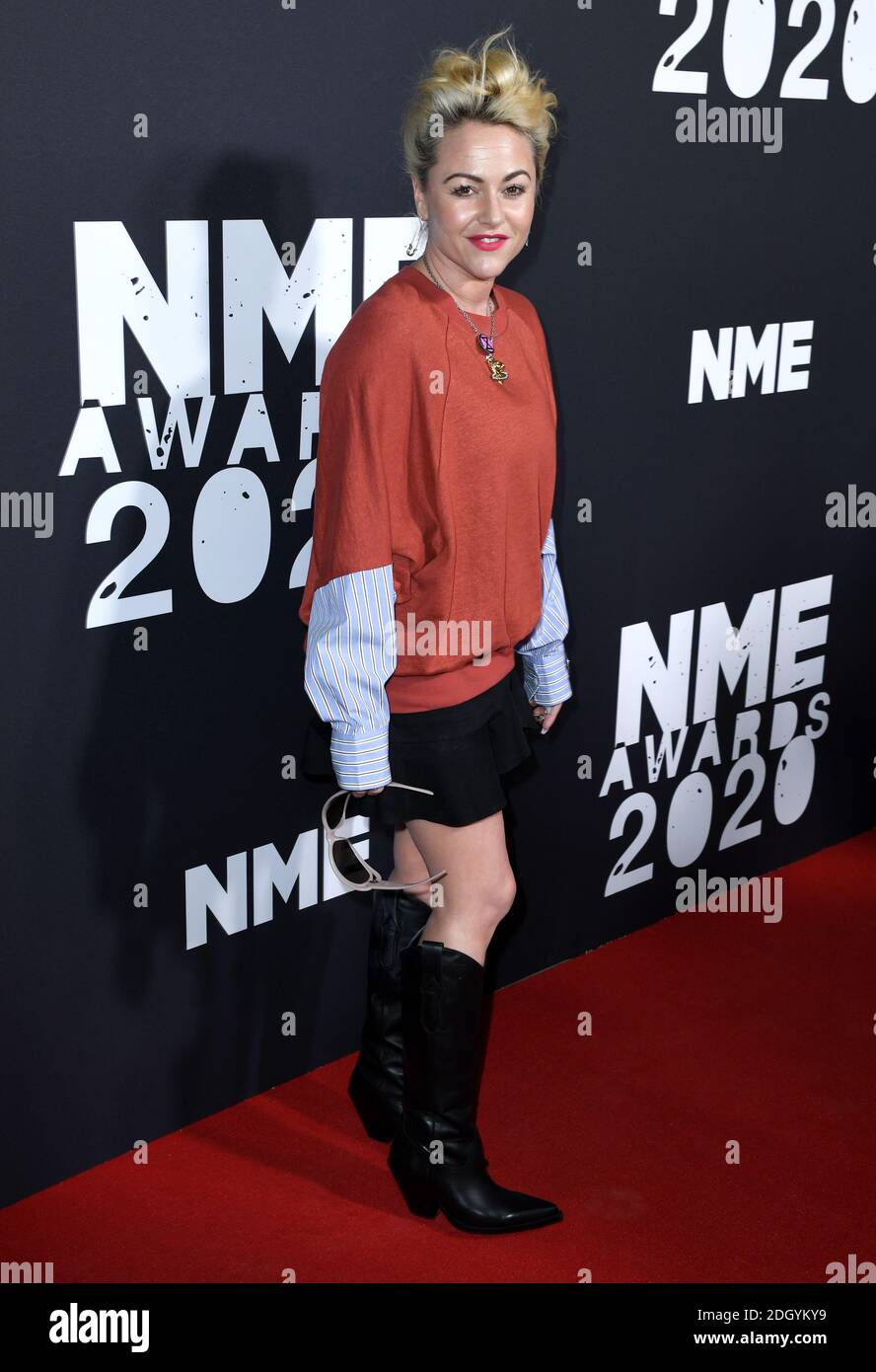 Jaime Winstone attending the NME Awards 2020 held at The O2 Academy ...
