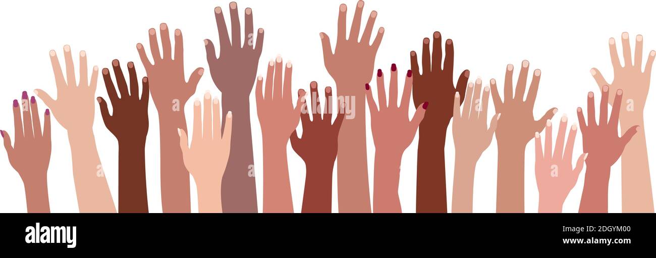Racial Equality Hands