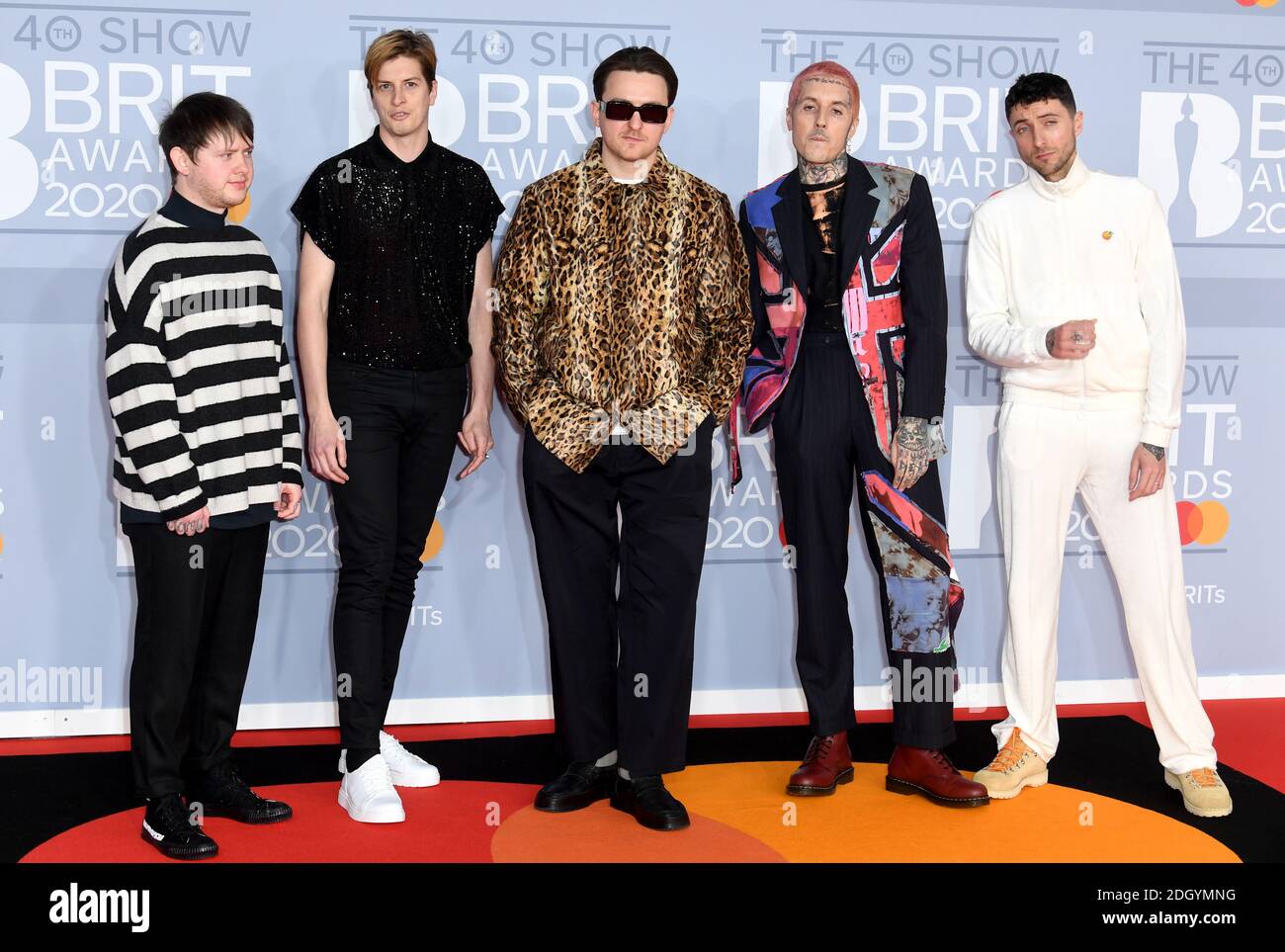 Oliver Sykes, Lee Malia, Matt Kean, Matt Nicholls and Jordan Fish of ...