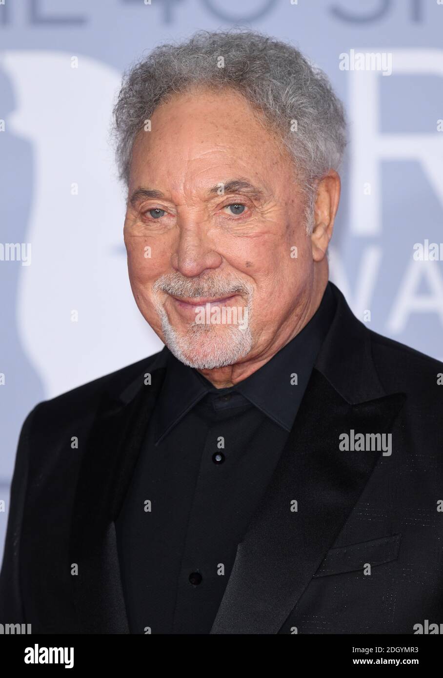 Tom Jones arriving for the Brit Awards 2020 at the O2 Arena, London ...
