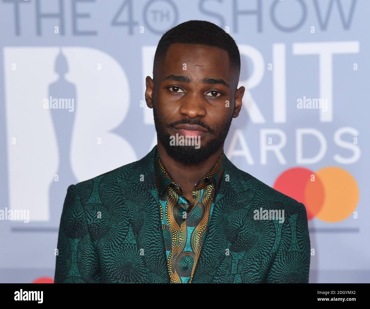 Dave arriving for the Brit Awards 2020 at the O2 Arena, London. Photo ...