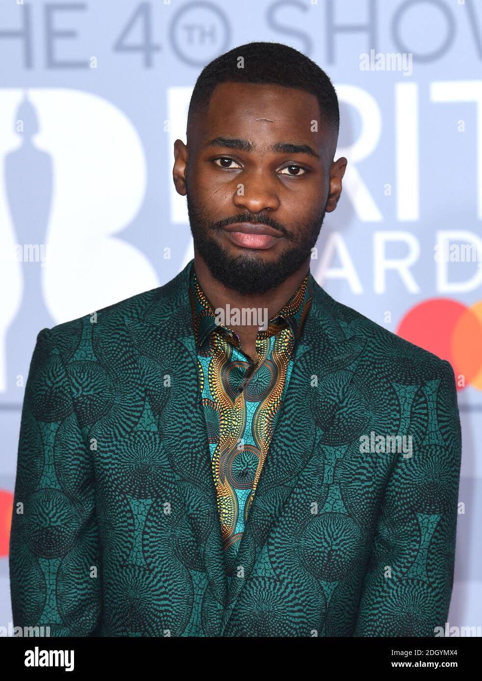 Dave arriving for the Brit Awards 2020 at the O2 Arena, London. Photo ...