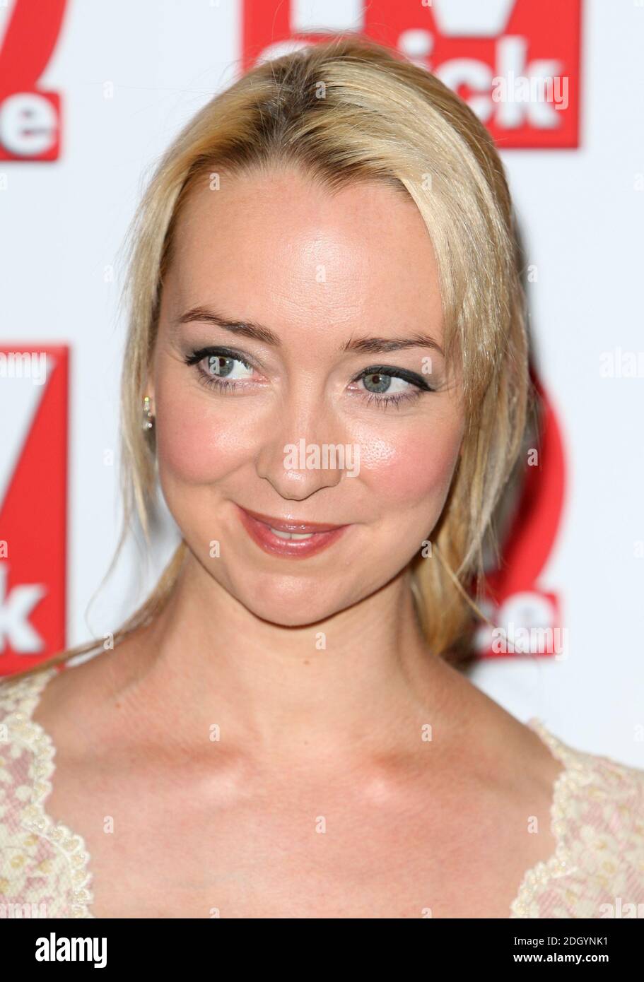 Siobhan Hayes attending the TV Quick and TV Choice Awards. Dorchester ...