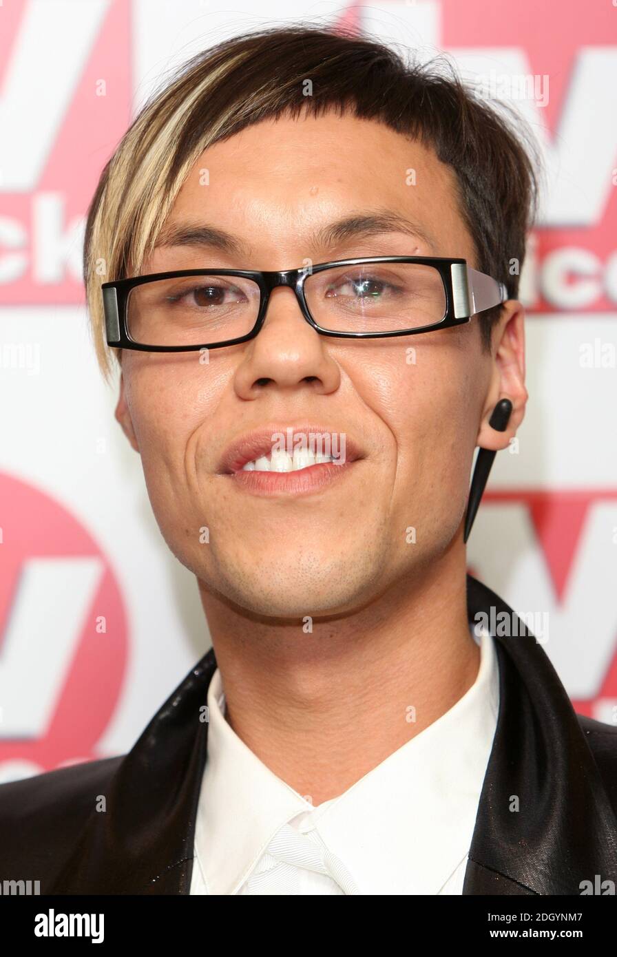 Gok Wan attending the TV Quick and TV Choice Awards. Dorchester Hotel ...