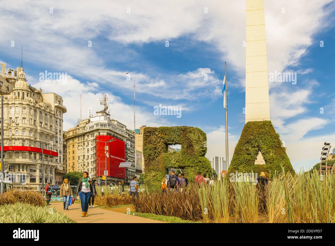 Buenos Aires Letters, Buenos Aires, Argentina Stock Photo - Alamy