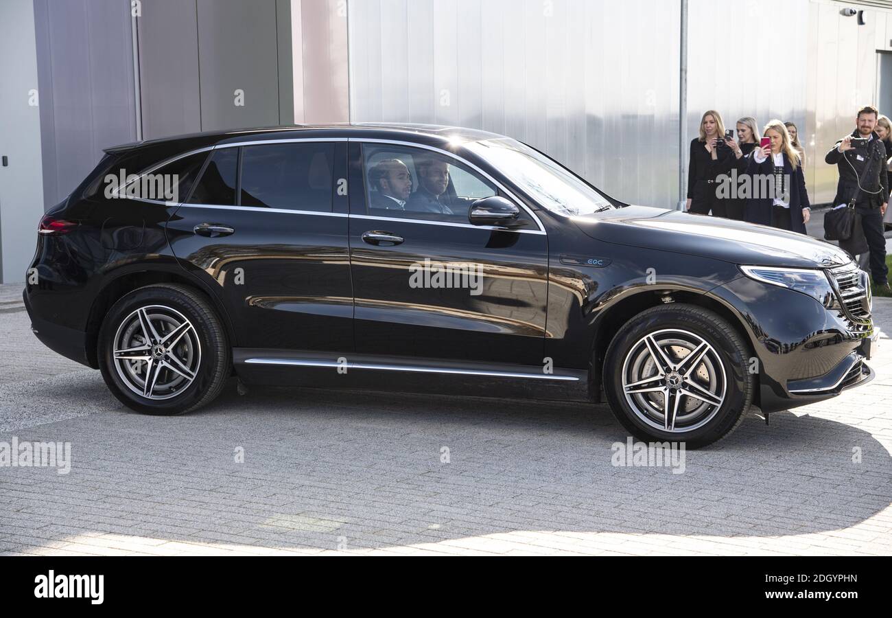 The Duke of Sussex and Lewis Hamilton attending the opening of The ...