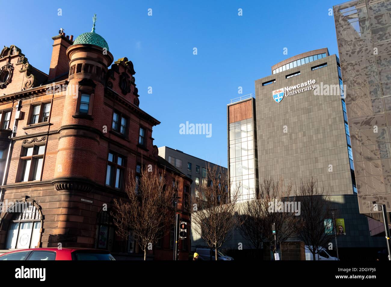 Newcastle university logo hi-res stock photography and images - Alamy