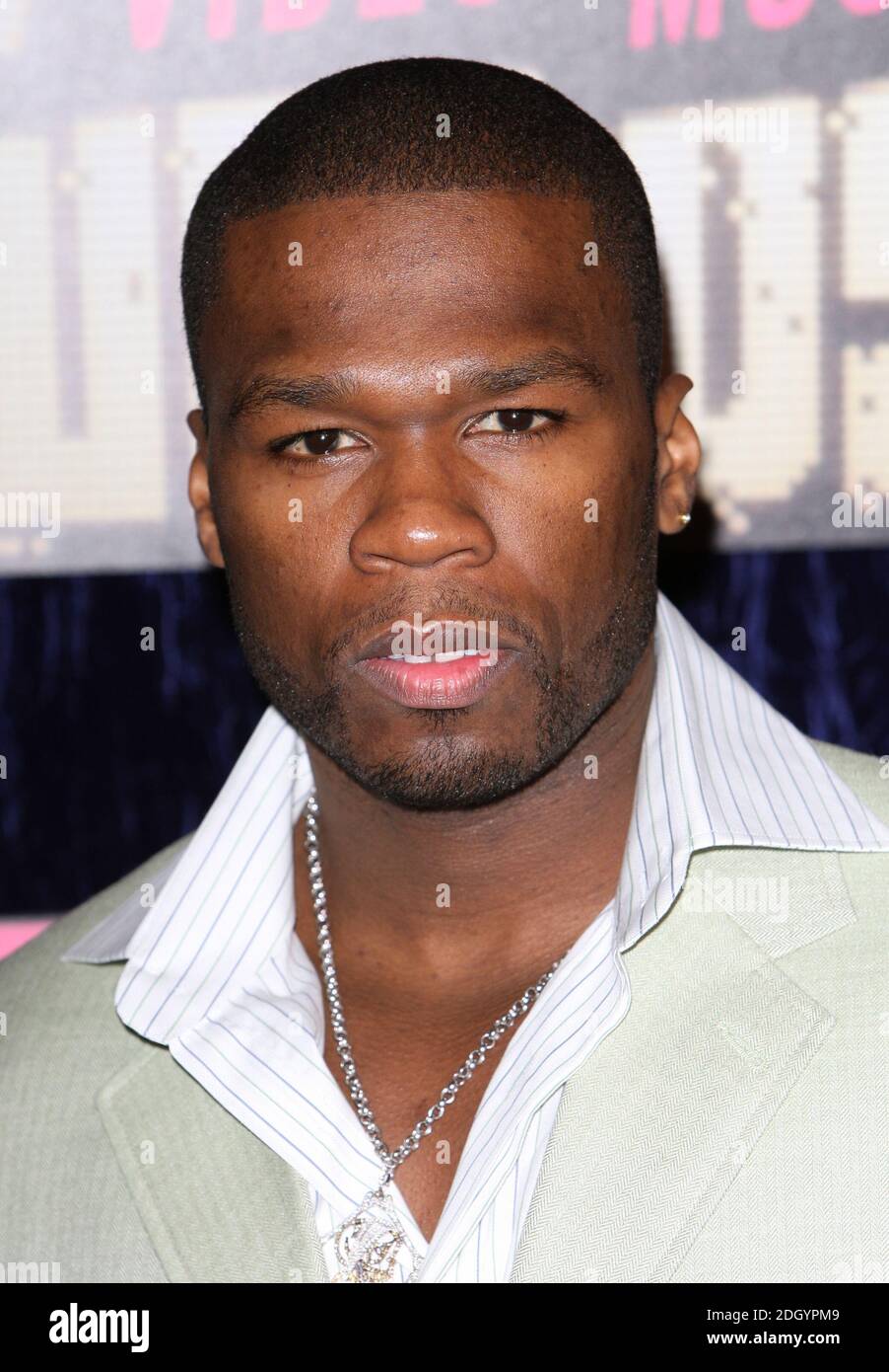 50 Cent attending the MTV Video Music Awards 2007, in Las Vegas Stock ...