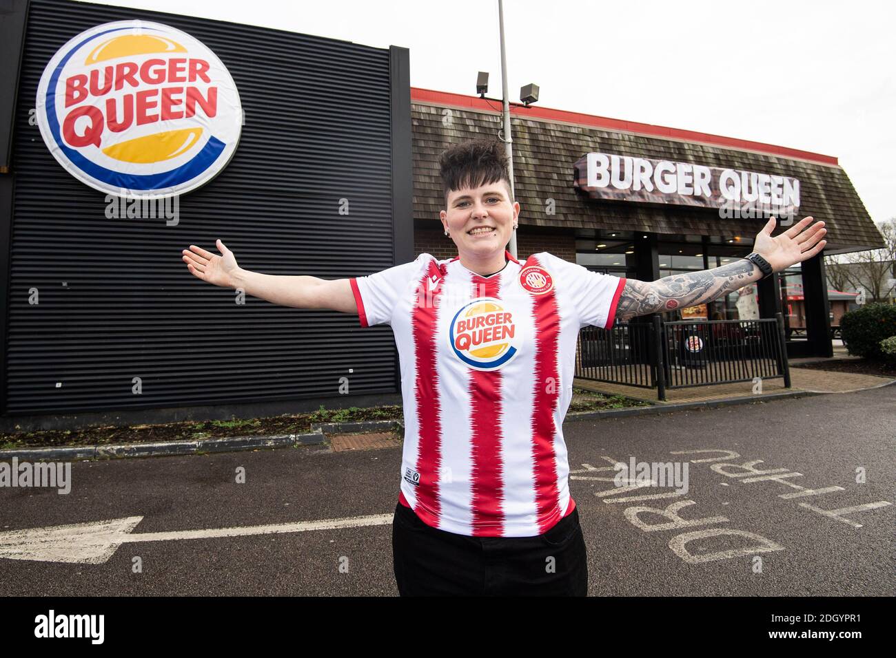 EDITORIAL USE ONLY Sherrie Evans, Midfielder for Stevenage FC Women's ...
