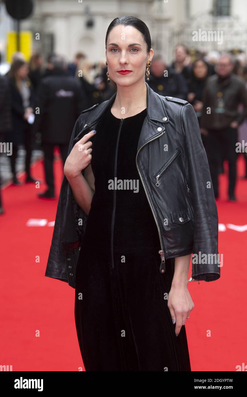 Drew Jacoby attending the UK Premiere of RADIOACTIVE at Curzon Mayfair ...