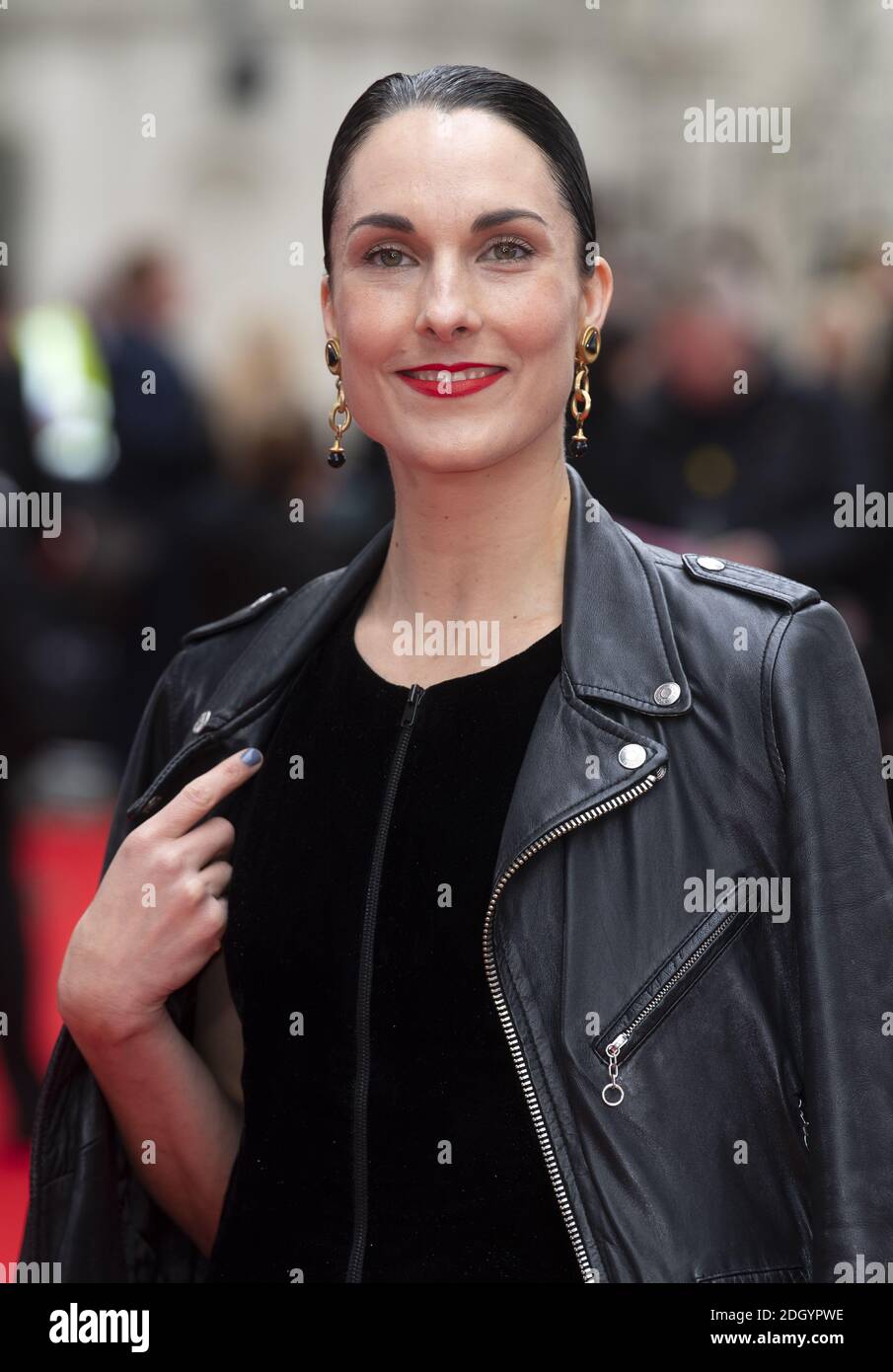 Drew Jacoby attending the UK Premiere of RADIOACTIVE at Curzon Mayfair ...