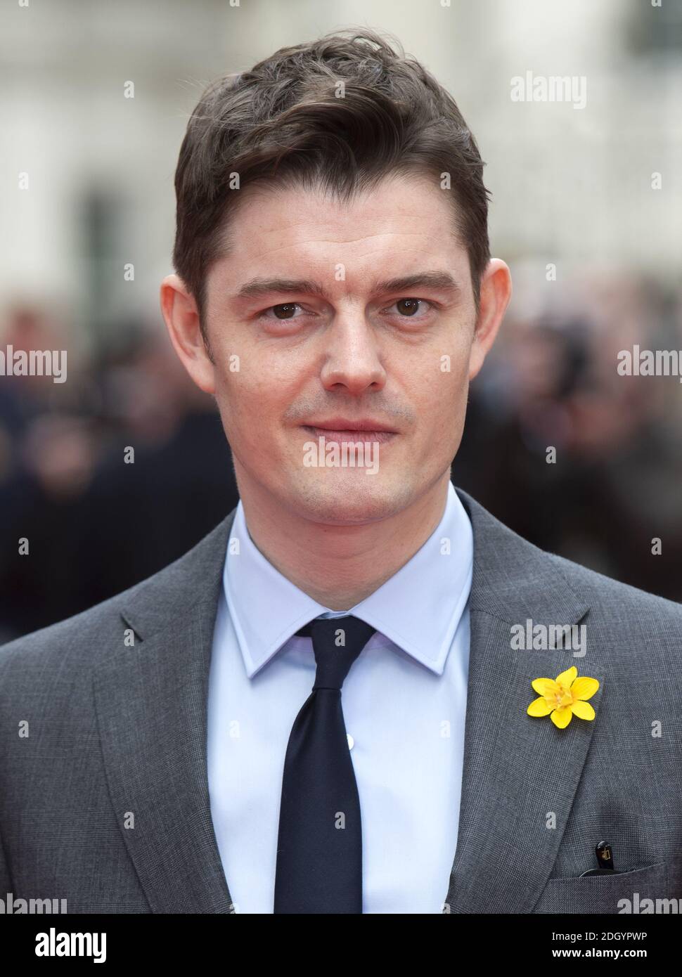 Sam Riley attending the UK Premiere of RADIOACTIVE at Curzon Mayfair ...