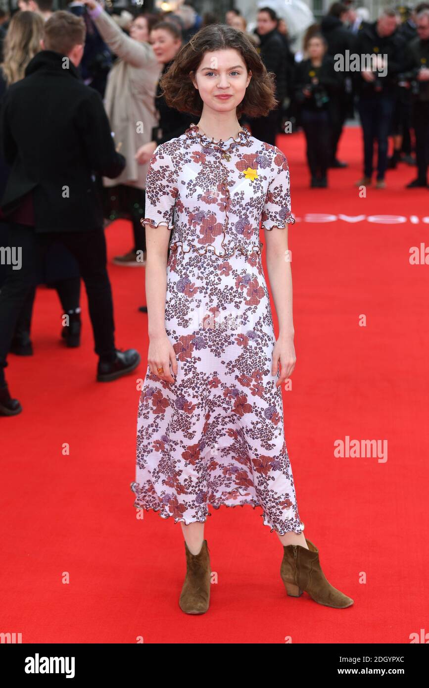 Cara Bossom attending the UK Premiere of RADIOACTIVE at Curzon Mayfair ...