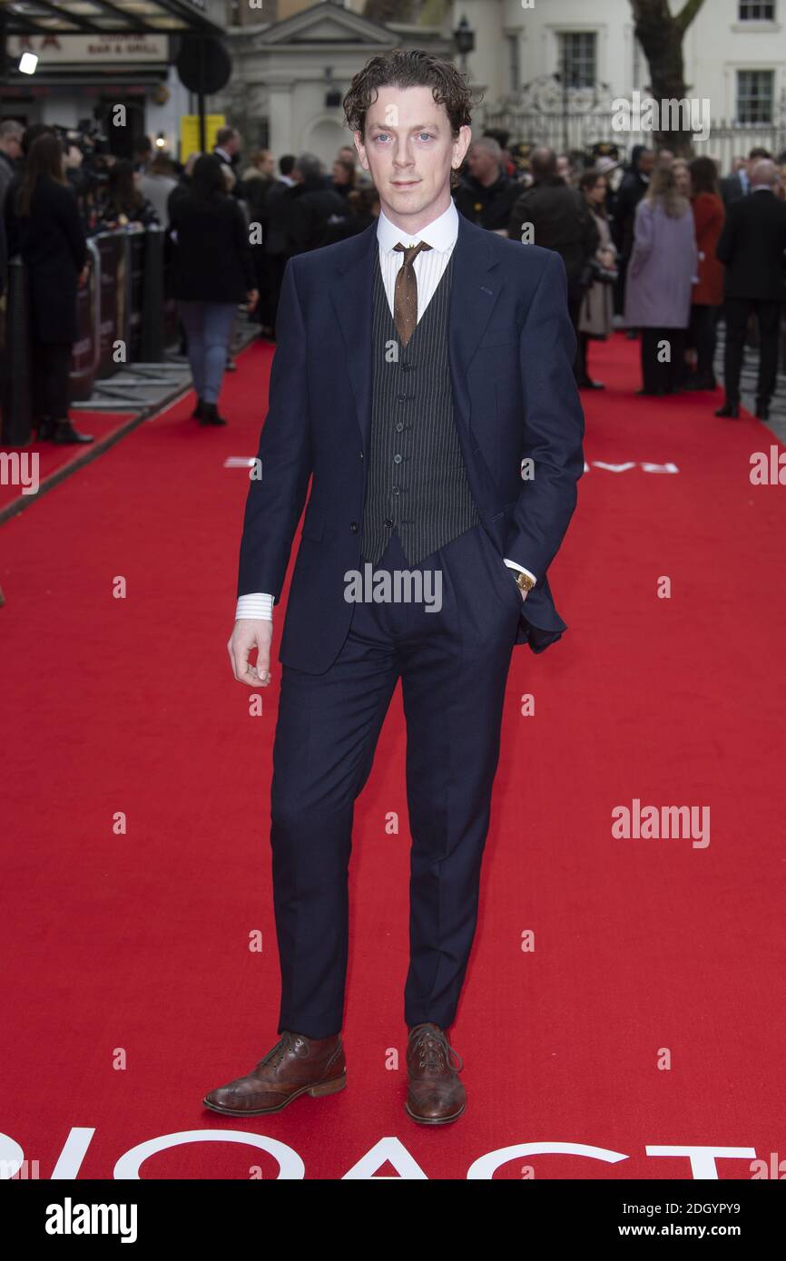 Edward Davis attending the UK Premiere of RADIOACTIVE at Curzon Mayfair ...