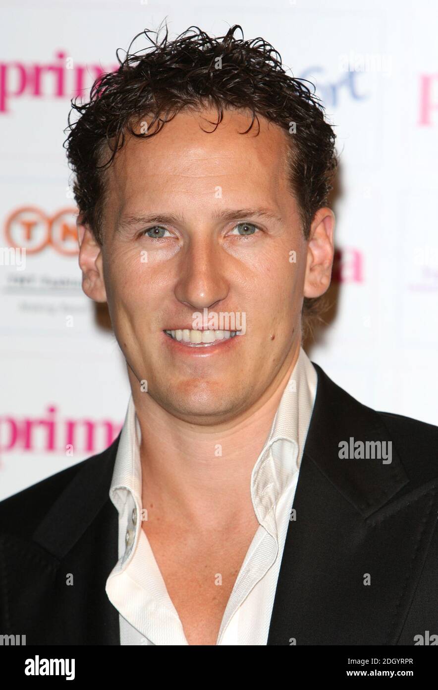 Brendan Cole arriving at the Comfort Prima High Street Fashion Awards ...