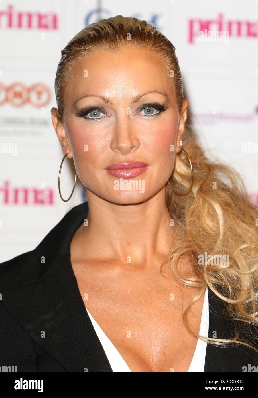 Caprice arriving at the Comfort Prima High Street Fashion Awards 2007 ...